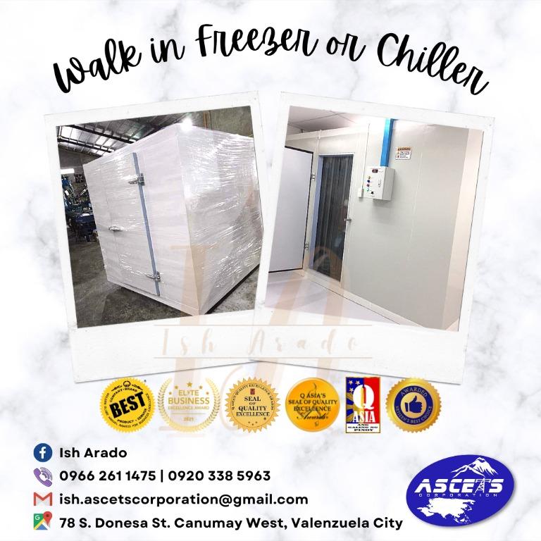 walk in chiller/freezer, Commercial & Industrial, Construction ...
