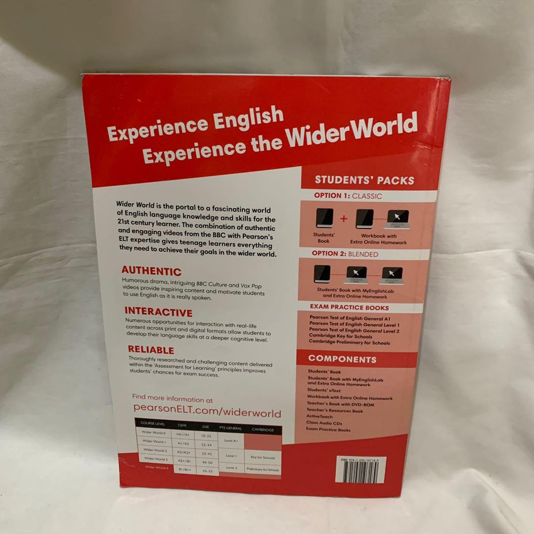 wider world students book 4 pearson original, Buku & Alat Tulis, Buku ...