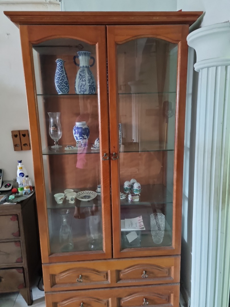 Window Display cabinet, Furniture & Home Living, Furniture, Shelves ...