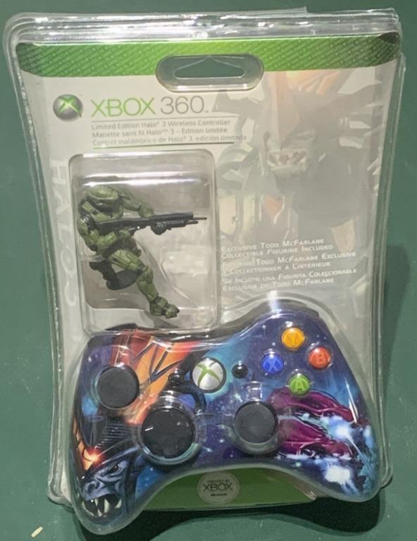 Xbox 360 Wireless Halo 3 Spartan Controller, Video Gaming, Gaming ...