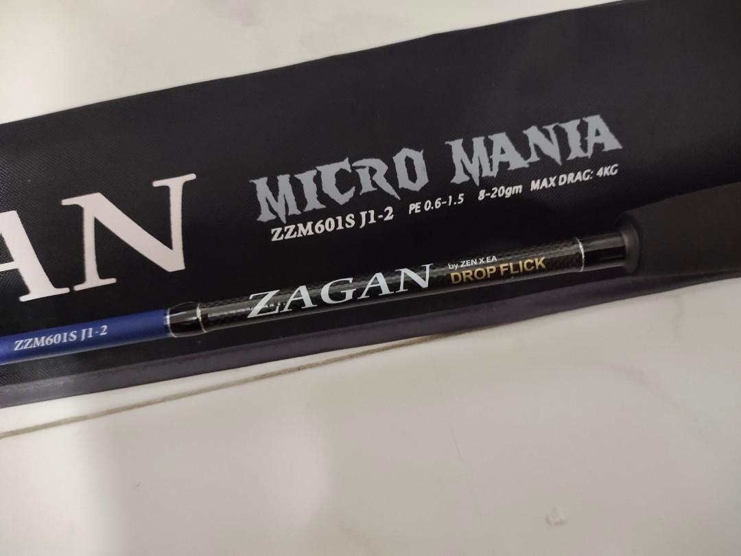 Zen Zagan Drop Flick Micro Mania ZZM601S, Sports Equipment, Fishing on ...