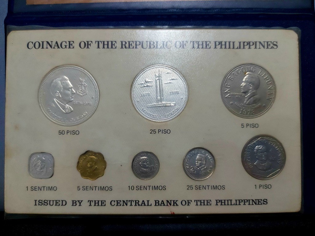 1978 Philippine Silver Coin Set, Hobbies & Toys, Memorabilia ...