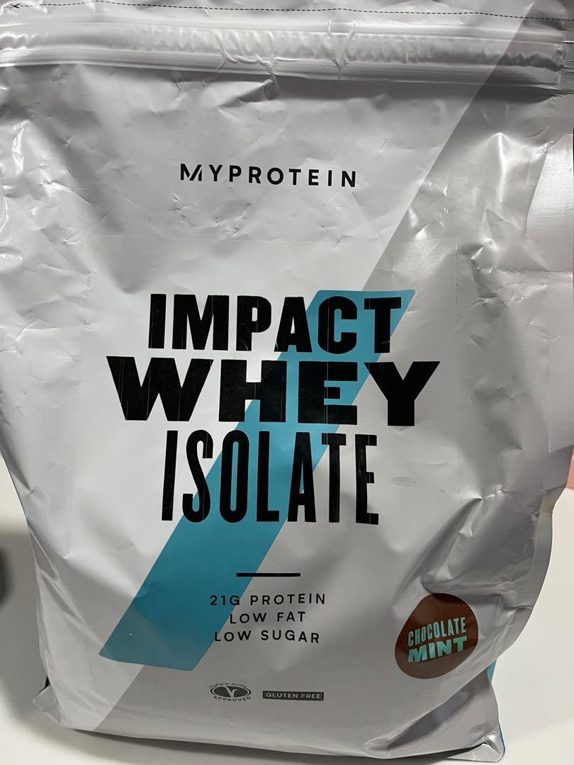 2.5kg My Protein Impact Whey Isolate (Chocolate Mint flavour), Food ...