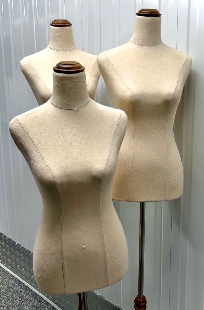 2 dress-making mannequin/dress forms, Luxury, Apparel on Carousell