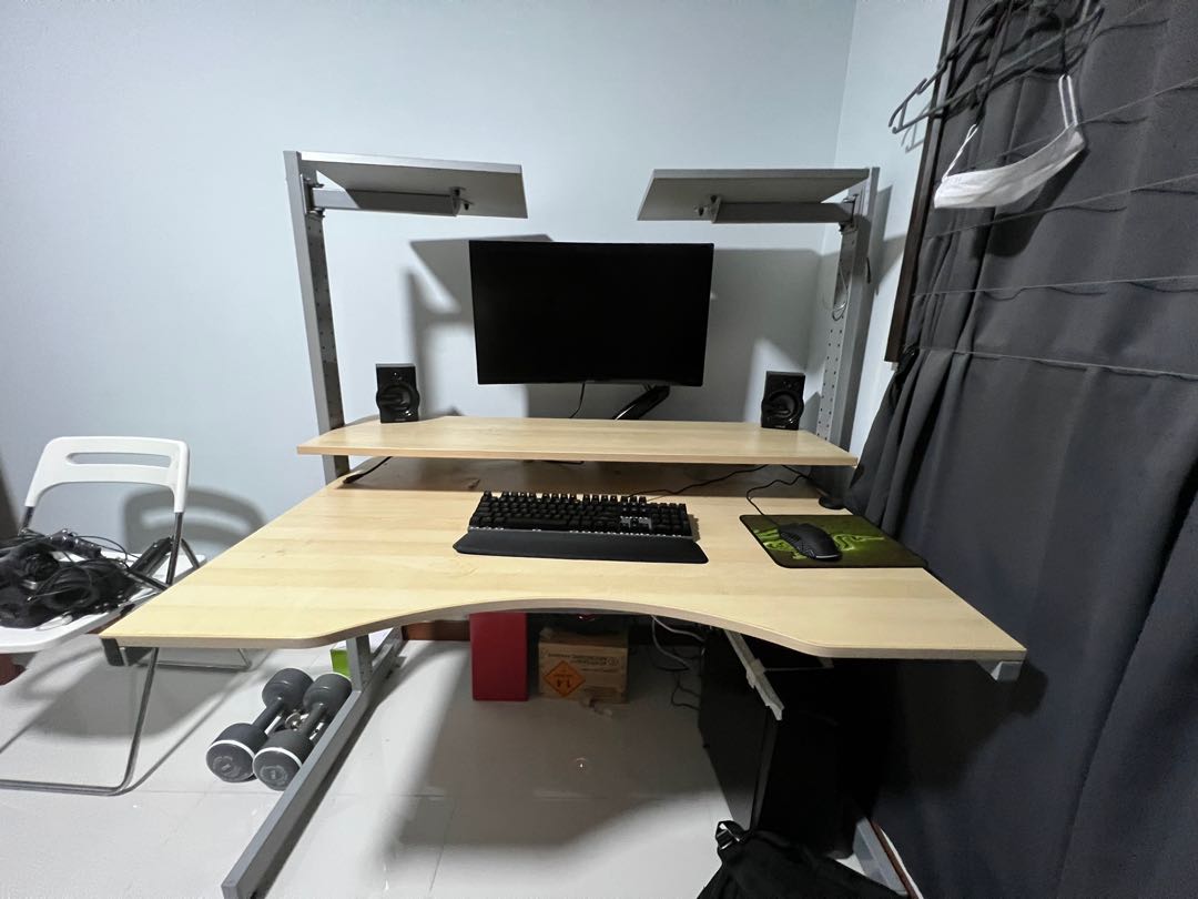 3 tier computer table. Good for Music Editors., Furniture & Home Living ...