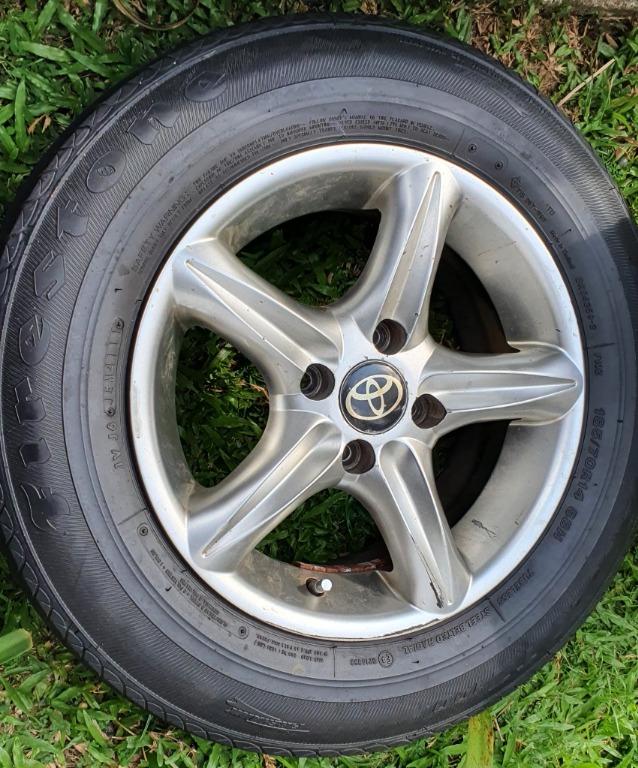 4 x used rims for Toyota Axio (15 inch 4x100), Car Accessories, Tyres ...
