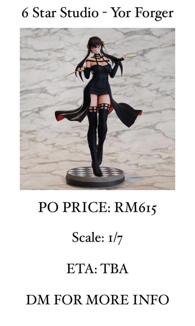 6 Star Studio - Yor Forger, Hobbies & Toys, Toys & Games on Carousell