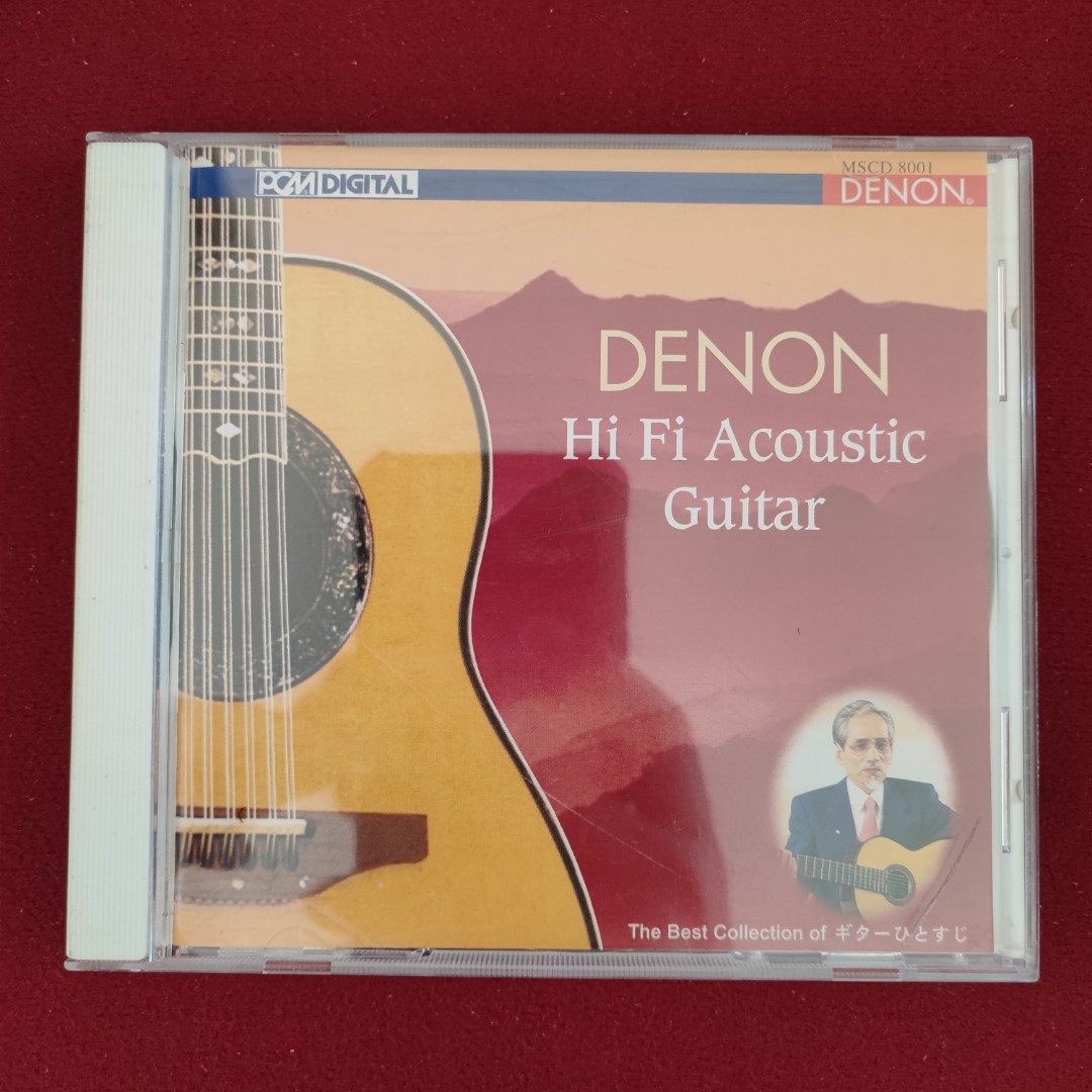 90%new Denon Hi Fi Acoustic Guitar r (木村好夫Best Collection) YOSHIO ...