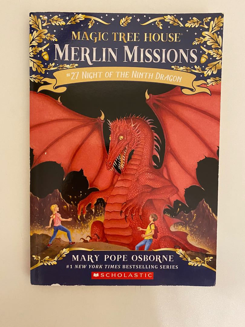 英文故事書- Merlin Missions, 興趣及遊戲, 書本 & 文具, 小朋友書 - Carousell