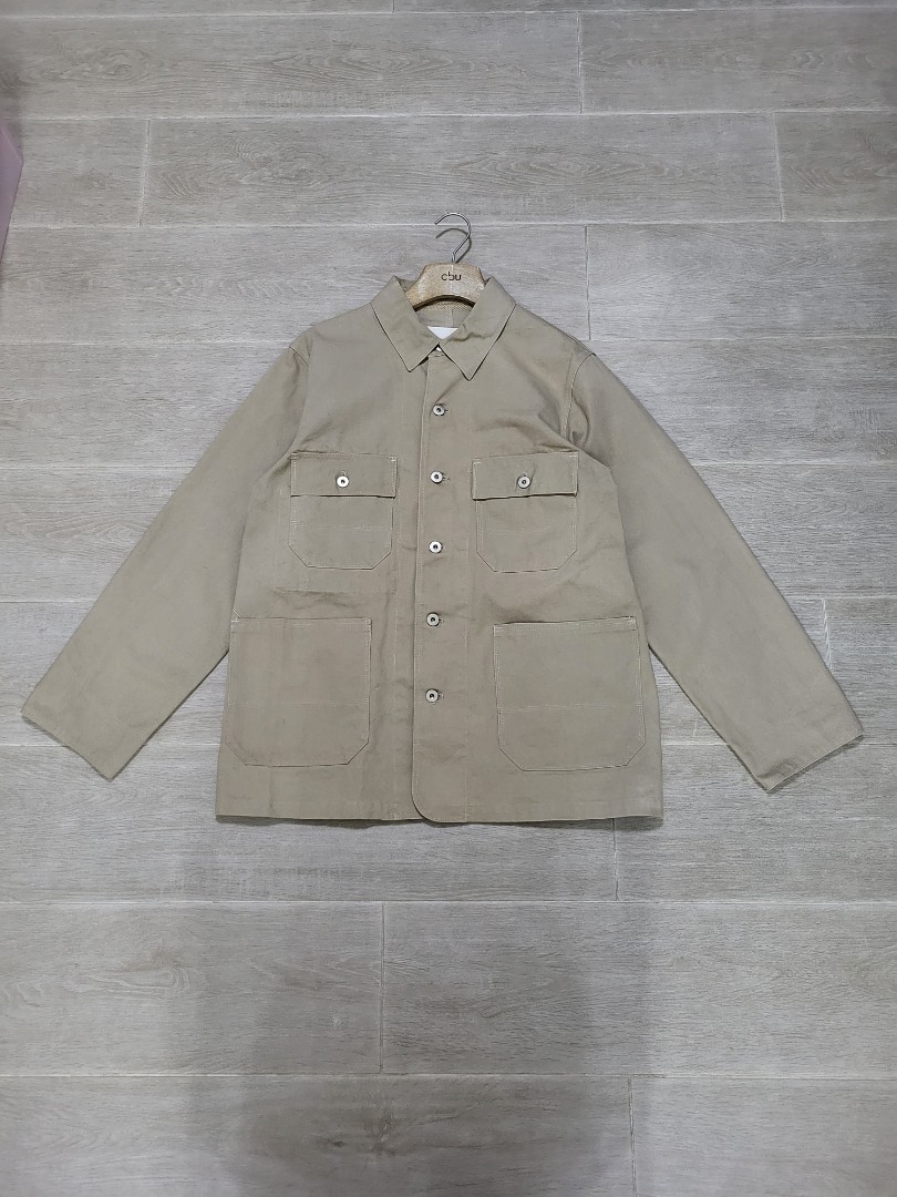 日本製 swaGger by swg oversized worker jacket, 男裝, 外套及戶外衣服 - Carousell