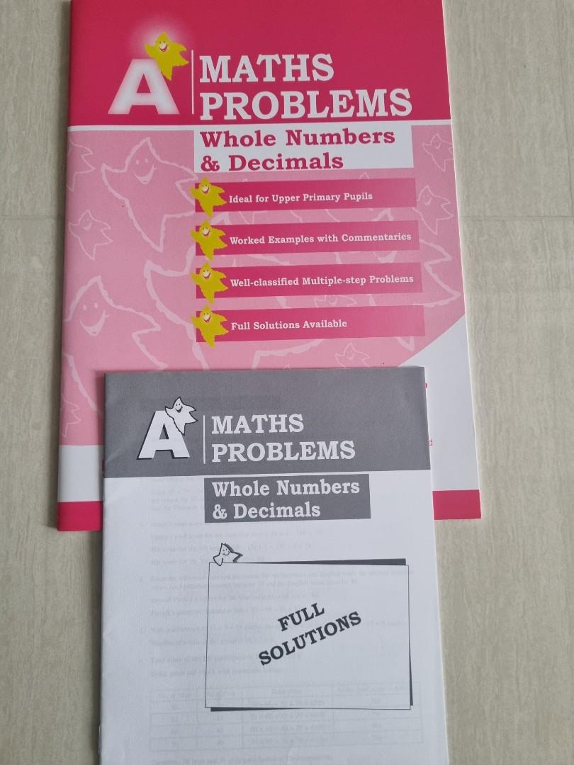 A Maths Problems Hobbies Toys Books Magazines Assessment Books a-maths-problems-hobbies-toys-books-magazines-assessment-books