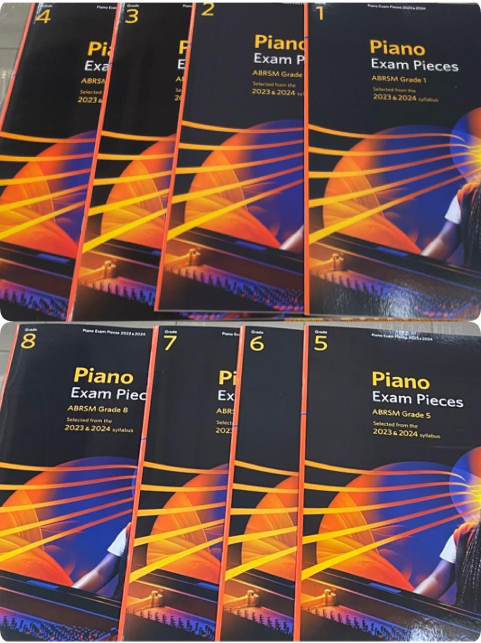 Abrsm Piano Exam Pieces 2023 And 2024 Grade 1 8 Book Only Hobbies