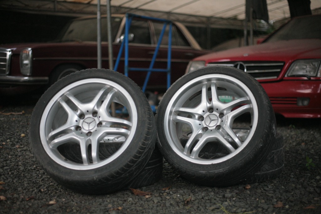 AMG IV 18 Mags and Tires for Mercedes Benz Original, Car Parts ...