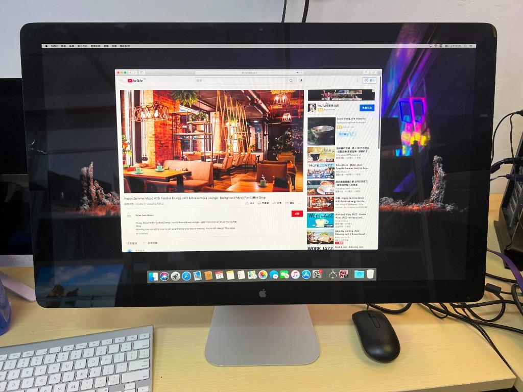 APPLE 27吋 顯示器 LED 熒幕/內置喇叭/27'' （Model A1316）mon monitor/三線, 電腦＆科技, 電腦周邊 ...