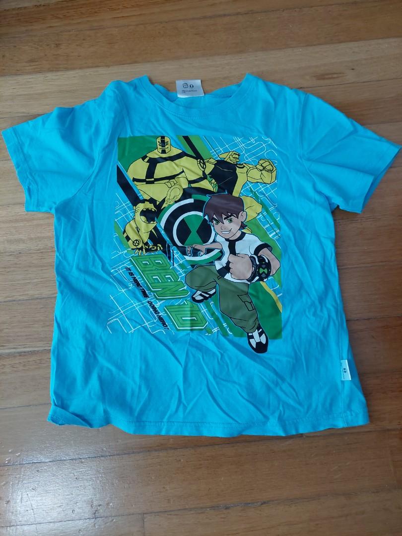 Ben 10 shirt, Babies & Kids, Babies & Kids Fashion on Carousell