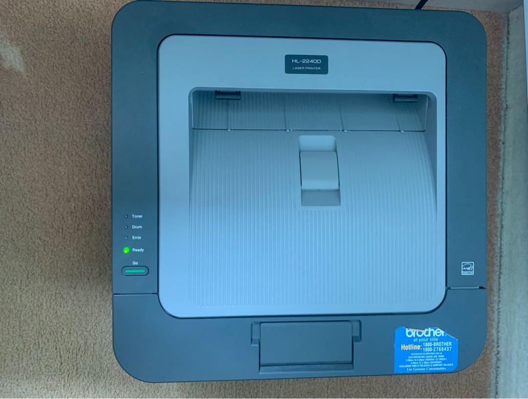 Brother HL-2240D (Laser Printer), Computers & Tech, Printers, Scanners ...