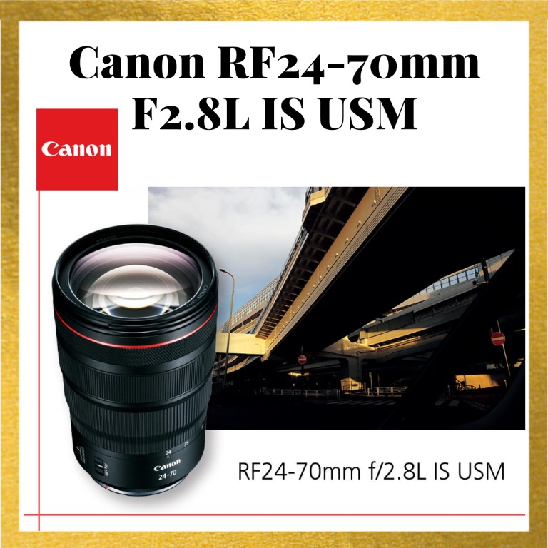 Canon RF24-70mm F2.8L IS USM Lens, Photography, Lens & Kits on Carousell