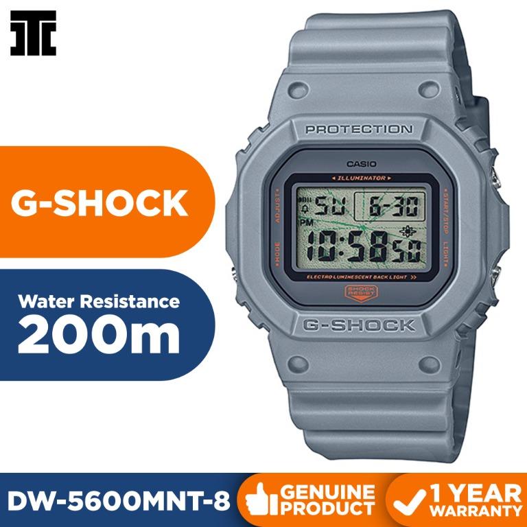 Casio G-Shock Music Night Tokyo Grey Digital Watch DW-5600MNT-8, Luxury ...