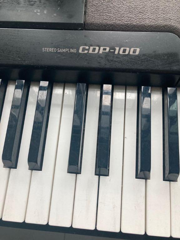 CDP-100 Casio Piano Keyboard with Stand, Hobbies & Toys, Music & Media ...
