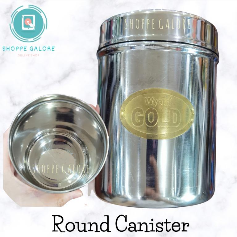 CIRCLE CANISTER CONTAINER, Furniture & Home Living, Home Decor, Other ...