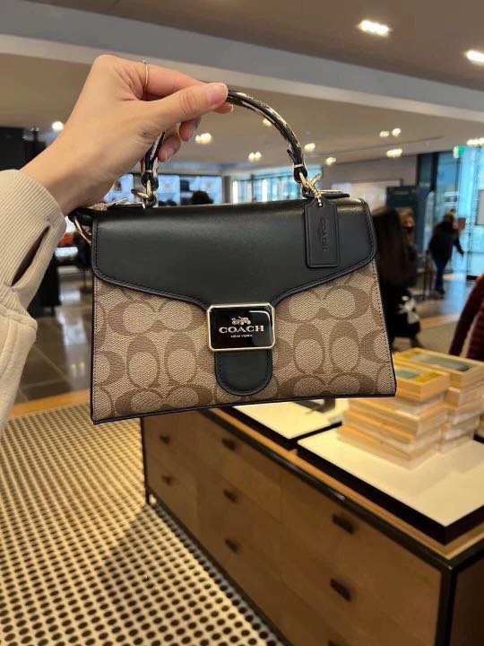 Coach Coach Pepper Satchel In Signature Canvas, Luxury, Bags & Wallets ...