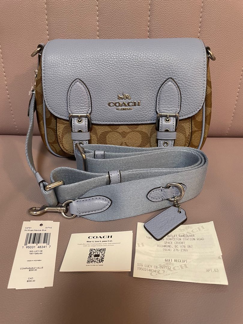 Coach Lucy Crossbody, 名牌, 手袋及銀包 - Carousell