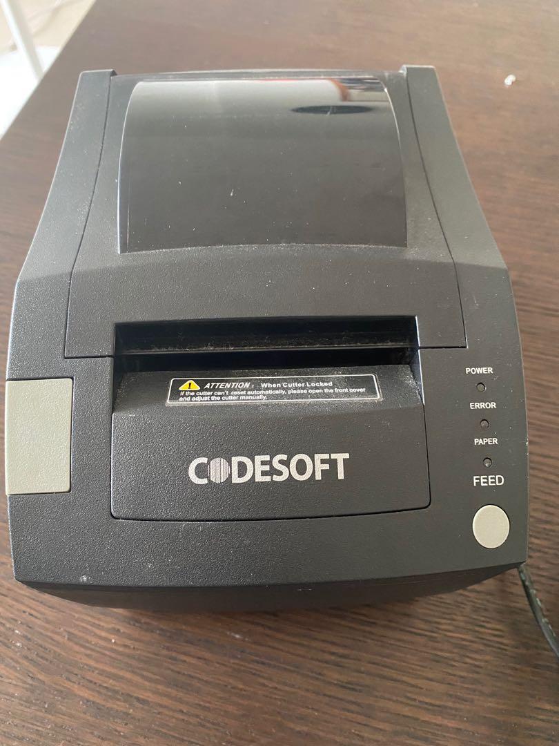 CODE SOFT TP-3160S Thermal printer, Computers & Tech, Printers ...