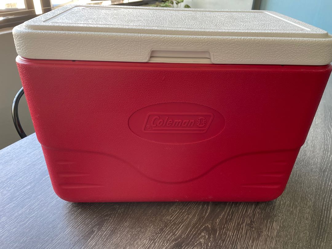 Coleman Cooler Box Red 6209, Furniture & Home Living, Kitchenware ...