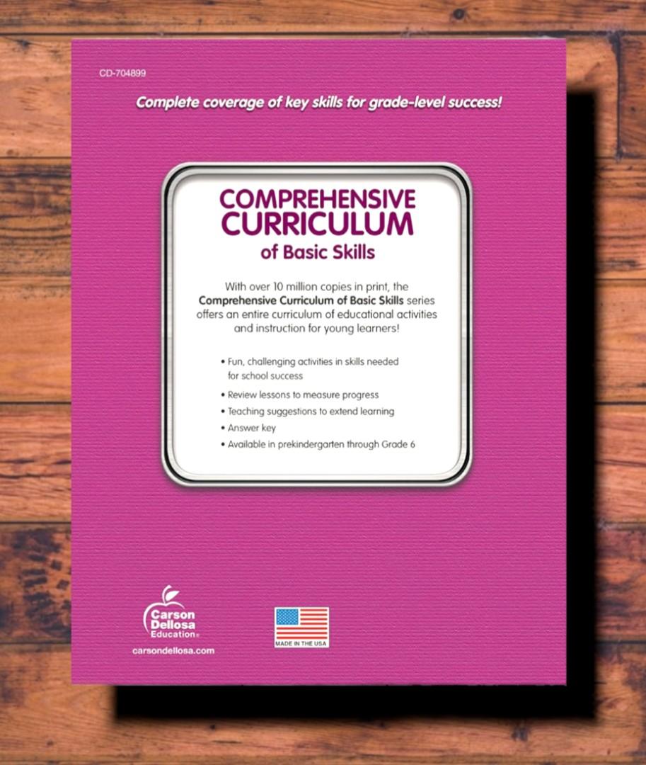 Comprehensive Curriculum of Basic Skills 6th Grade Workbooks All ...