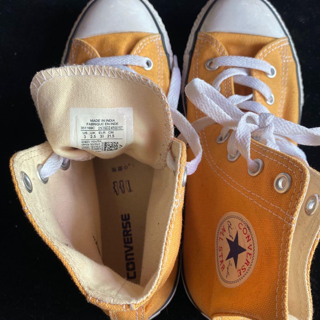 Converse Chuck Taylor Mustard yellow, Women's Fashion, Footwear ...