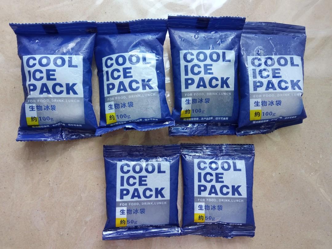 Cool Ice Pack 生物冰袋, 傢俬＆家居, 廚具和餐具, 食物整理及儲存 - Carousell