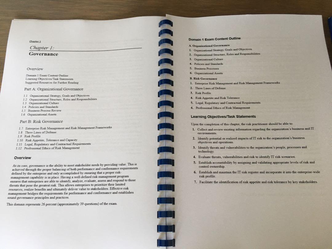 CRISC Review Manual 7th Edition, CRISC QAE 6th Edition, CIPM ...