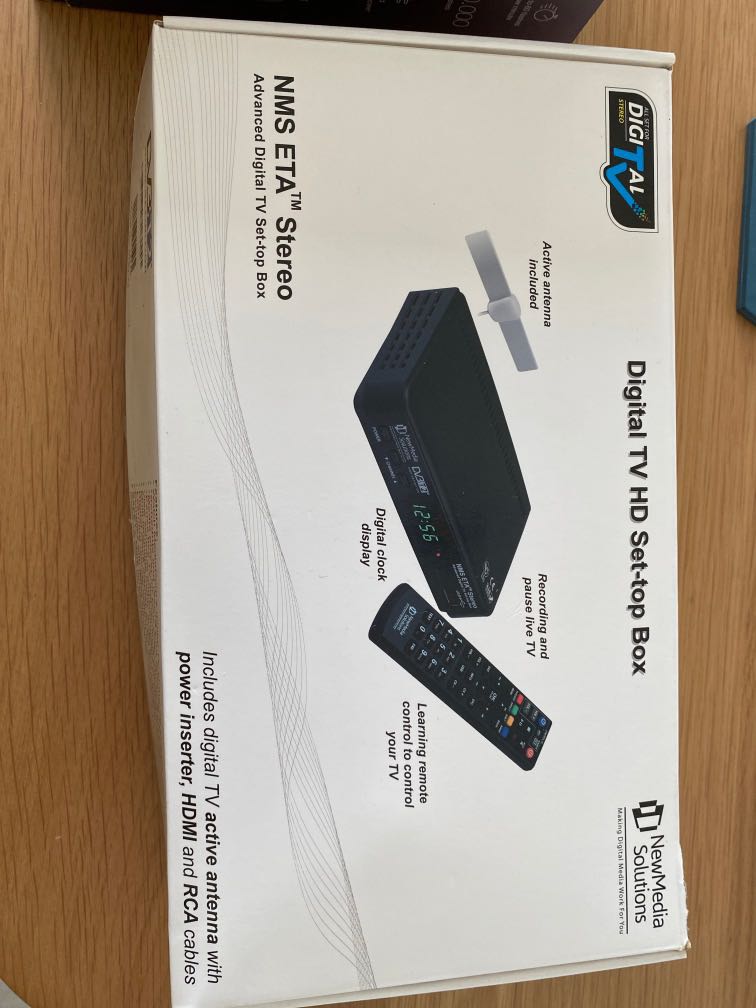 Digital TV HD set-top box, TV & Home Appliances, TV & Entertainment, TV ...