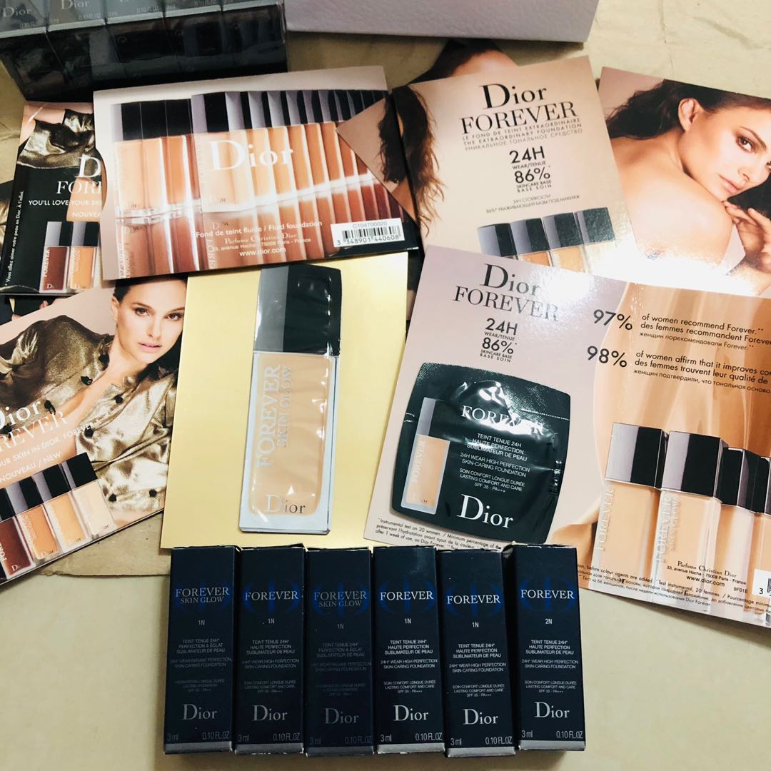 Dior forever/forever skin glow foundation 1N / 2N, Beauty & Personal Care, Face, Makeup on Carousell
