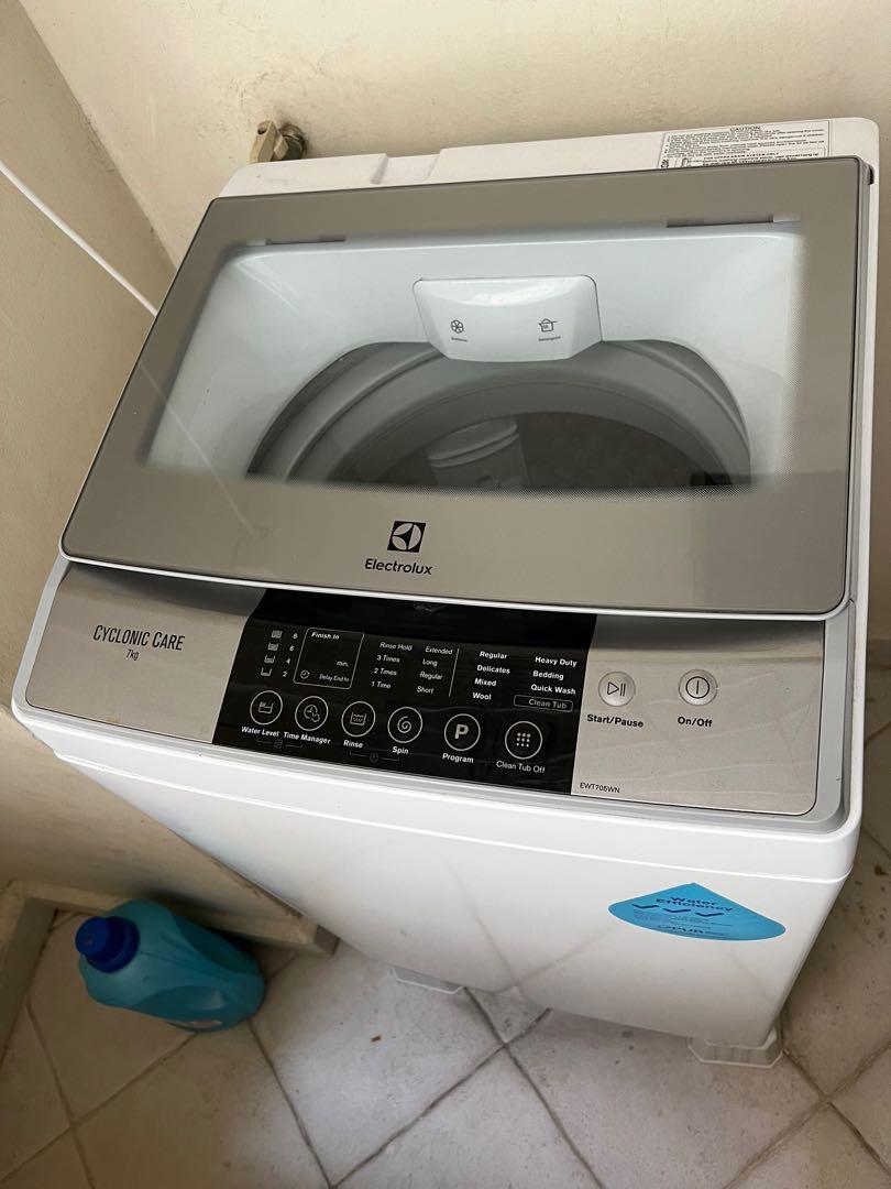 Electrolux washing machine top load, TV & Home Appliances, Washing ...