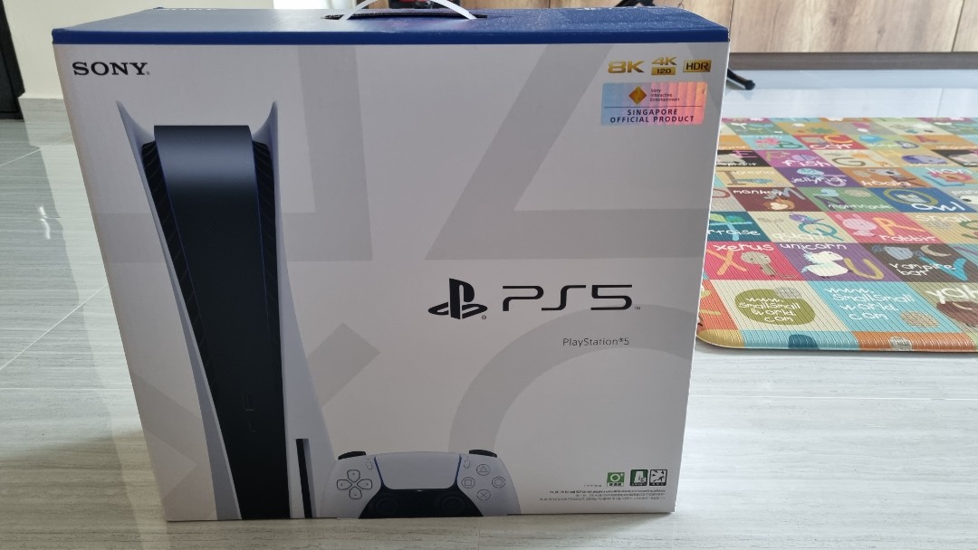 Empty PS5 Box, Video Gaming, Video Game Consoles, PlayStation on Carousell