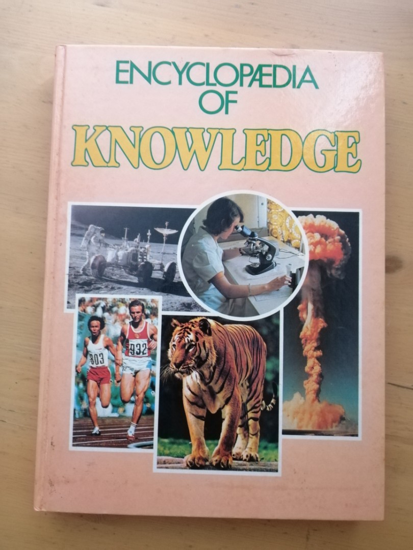 Encyclopedia of Knowledge Collector's Rare Original Print, Hobbies ...