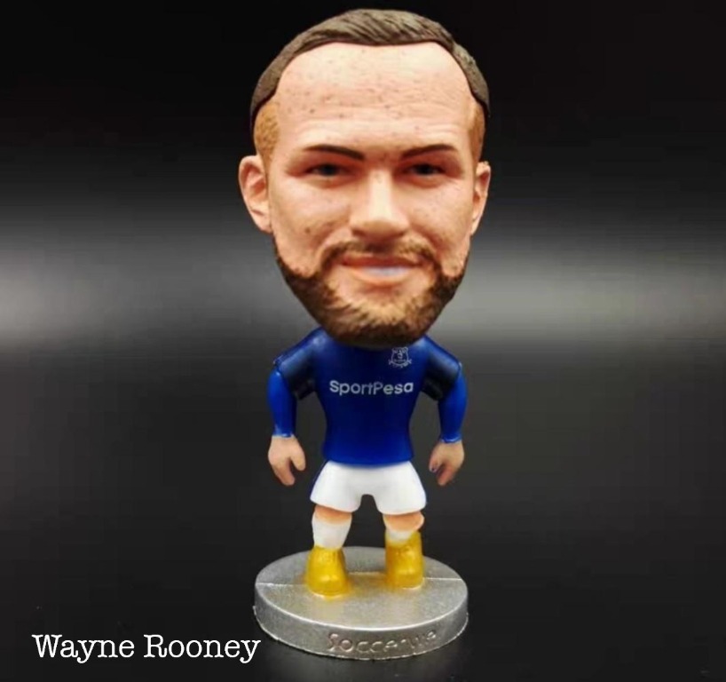 Everton Wayne Rooney Soccerwe Kodoto Miniature Football Figurine Toy ...