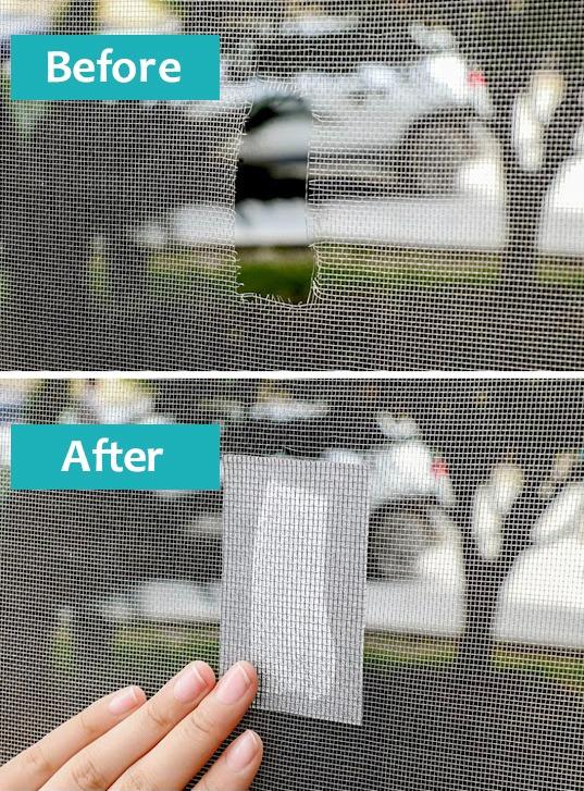 Fiberglass Mosquito Netting Tape/ Patch/ Repair Kit, Furniture & Home ...