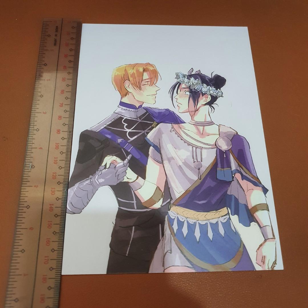 Fire Emblem Three Houses Dimitri & Felix Merchandise (FE3H Prints ...