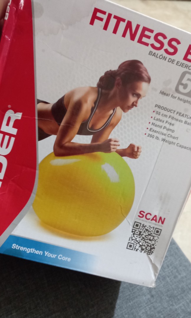 Fitness Ball ( Weider ), Sports Equipment, Exercise & Fitness, Toning ...