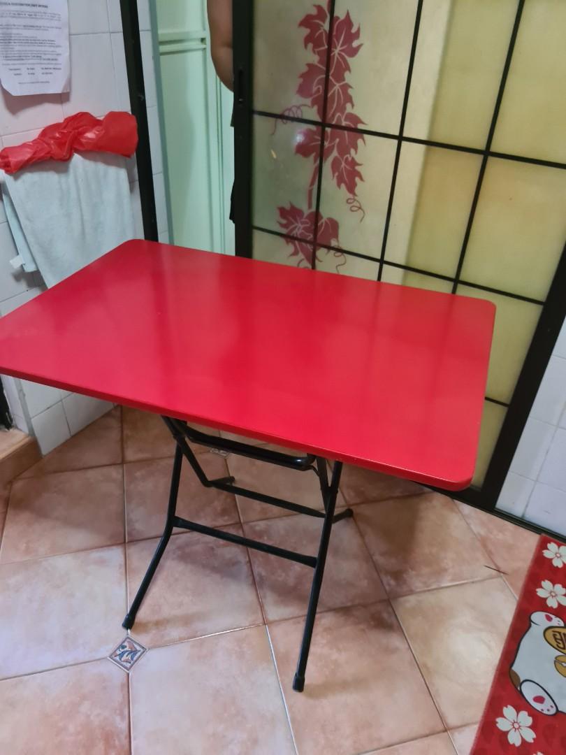 Folder table, Furniture & Home Living, Furniture, Tables & Sets on ...