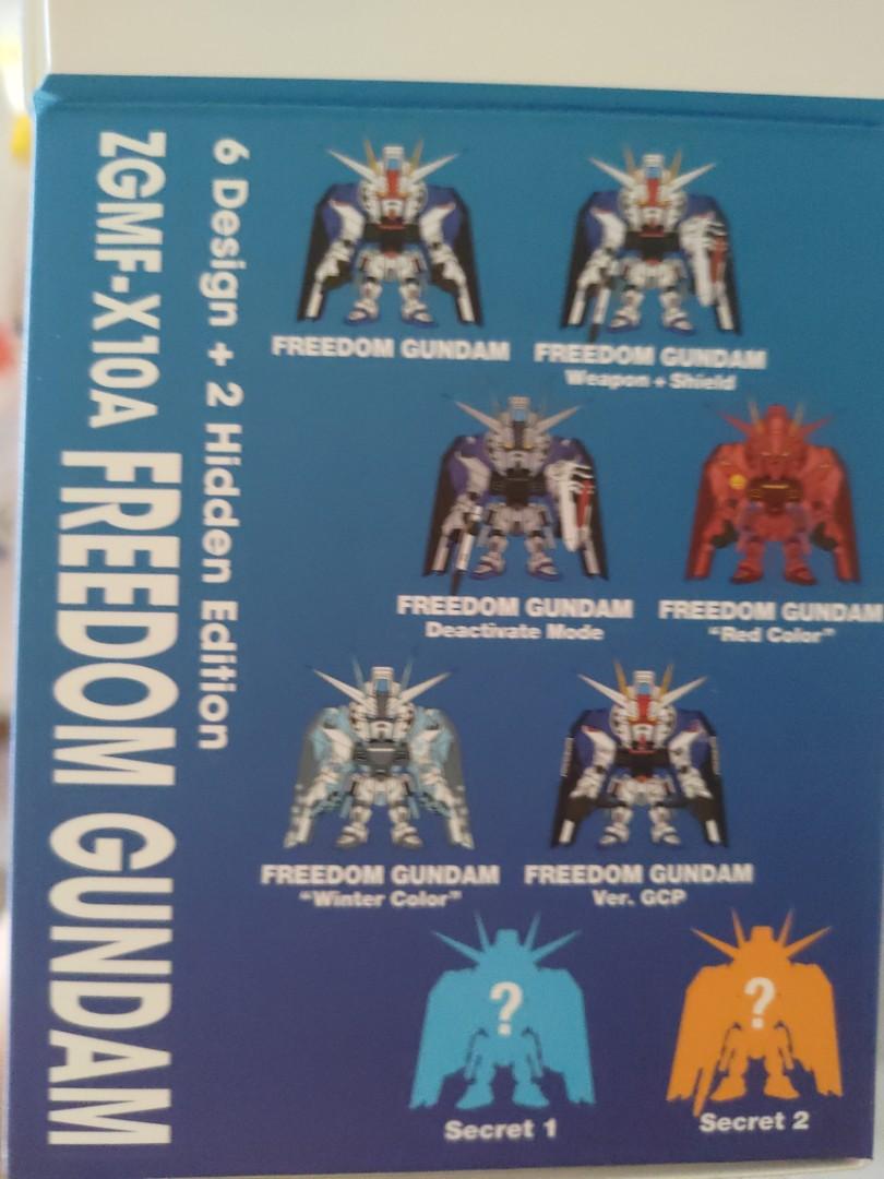 Freedom gundam QMSV mini, Hobbies & Toys, Toys & Games on Carousell