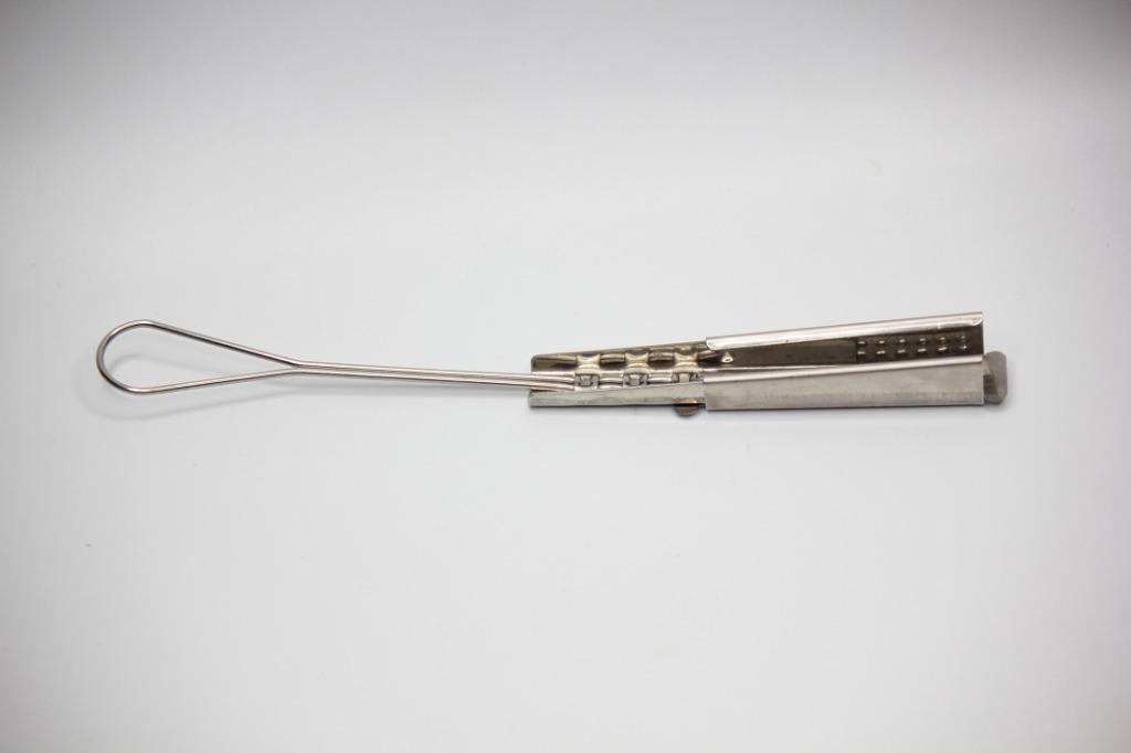 FTTH FIBER OPTIC DROP P CLAMP, SUSPENSION WIRE CLAMP TENSIONER, HEAVY ...