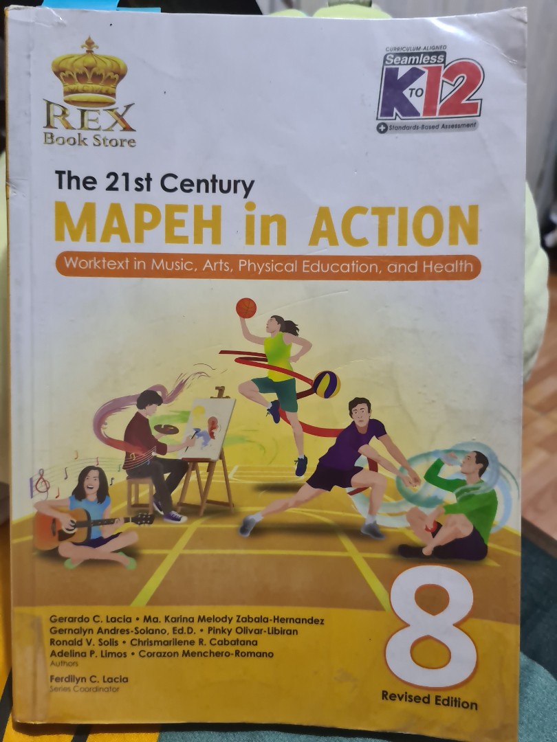 Grade 8_MAPEH in Action, Hobbies & Toys, Books & Magazines, Textbooks on Carousell