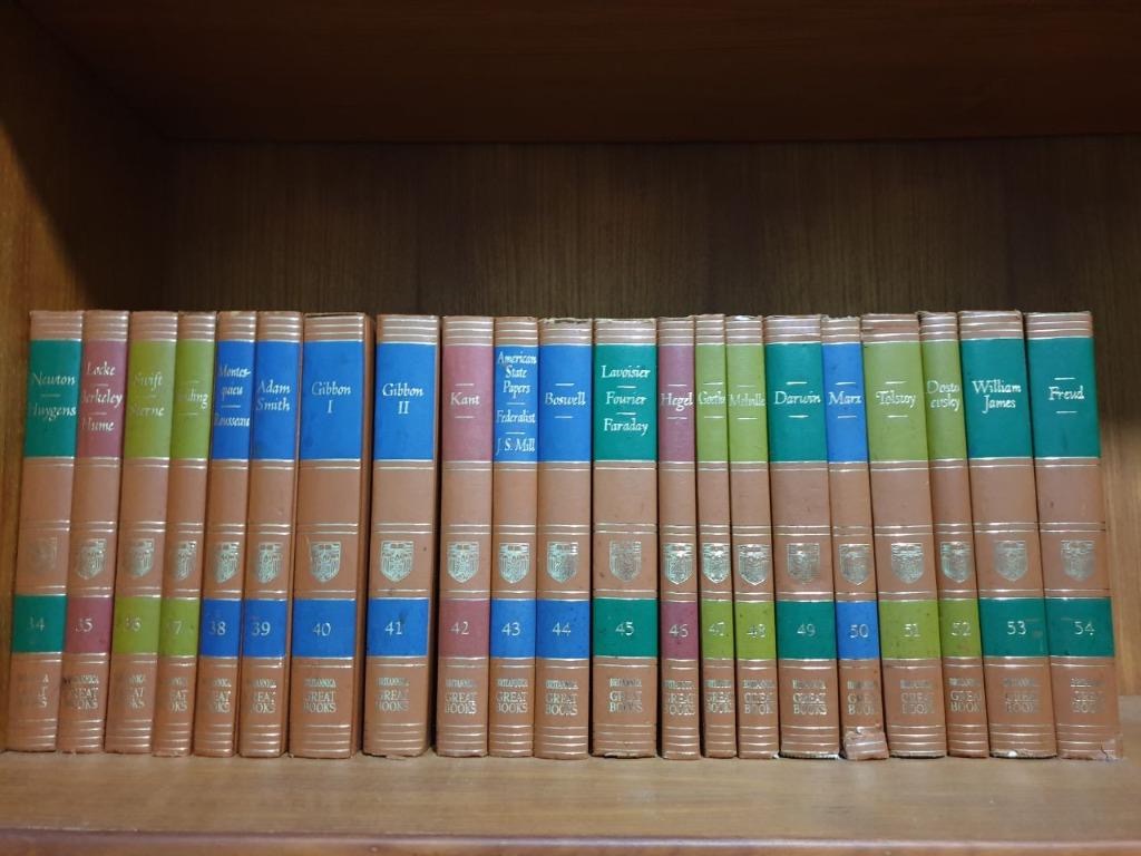 Great Books of the Western World 1952 Complete Set 1-54(FREE THE ...