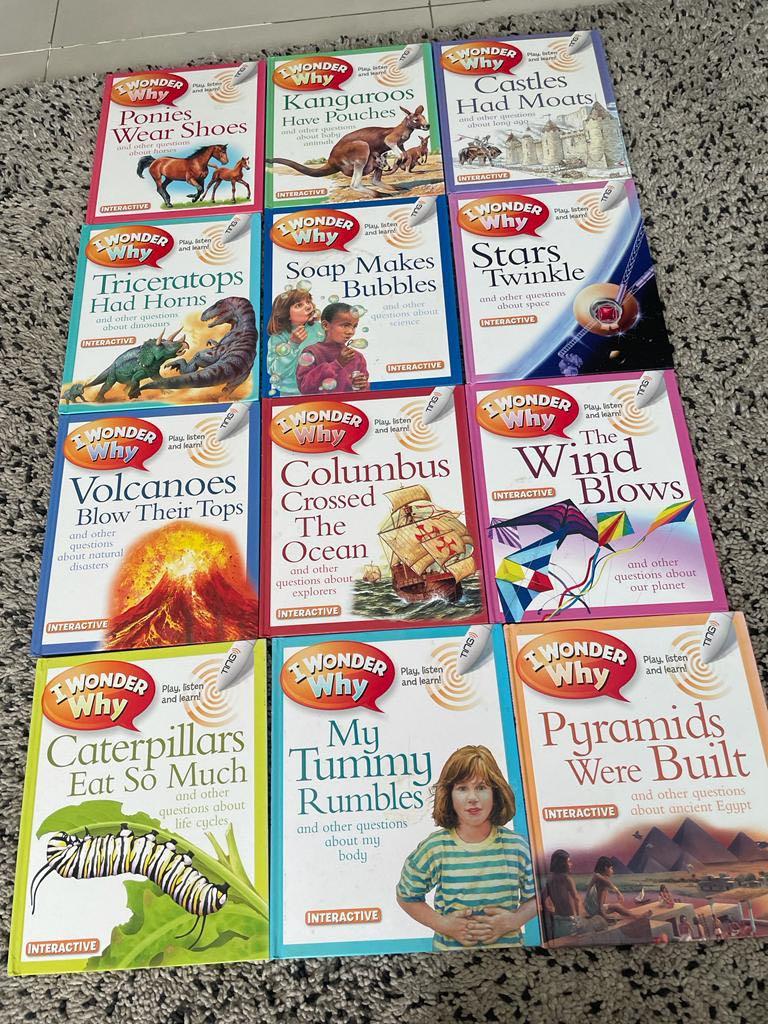 Grolier GK books with talking pen and charger, Hobbies & Toys, Books ...