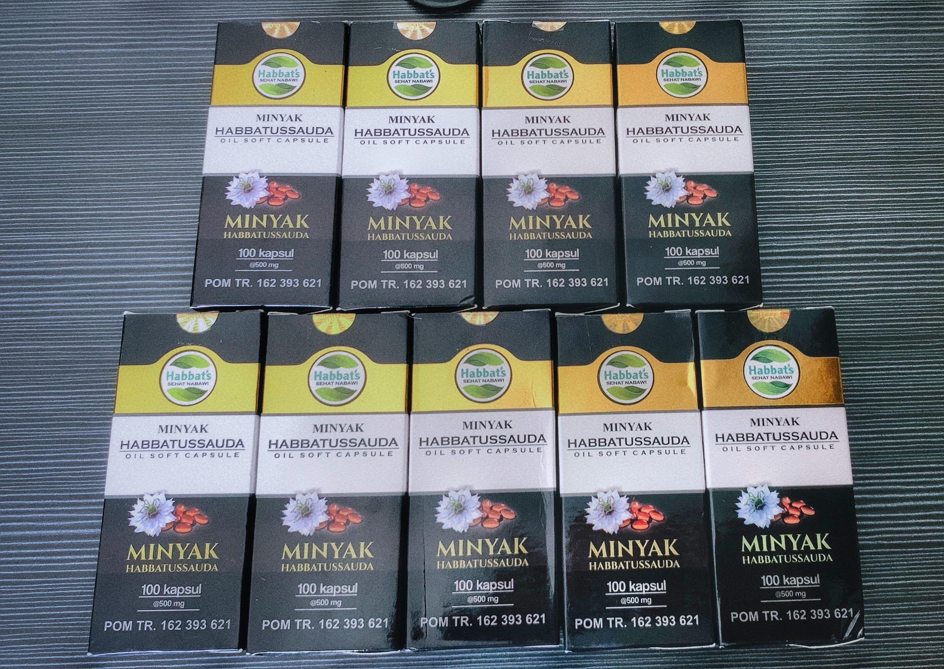 Habbatus sauda Softgel Capsule Black seed Oil , Health & Nutrition ...