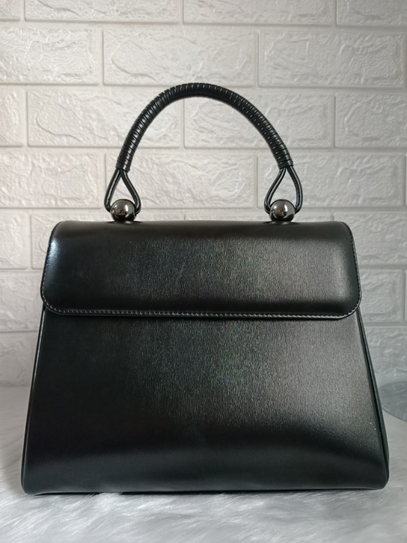 Hamano Japan top handle hand bag, Luxury, Bags & Wallets on Carousell