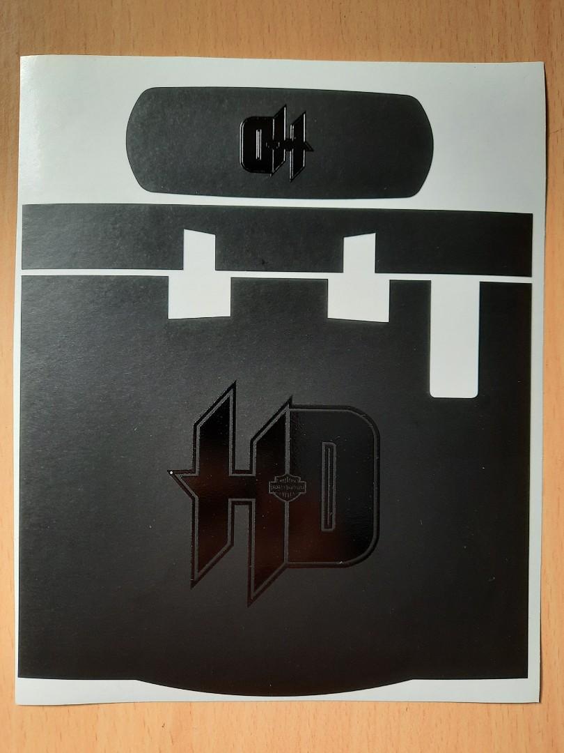 Harley Davidson IU unit Sticker, Motorcycles, Motorcycle Accessories on ...